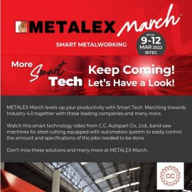 METALEX | No. 1 Machine Tools & Metalworking Exhibition Serving ASEAN